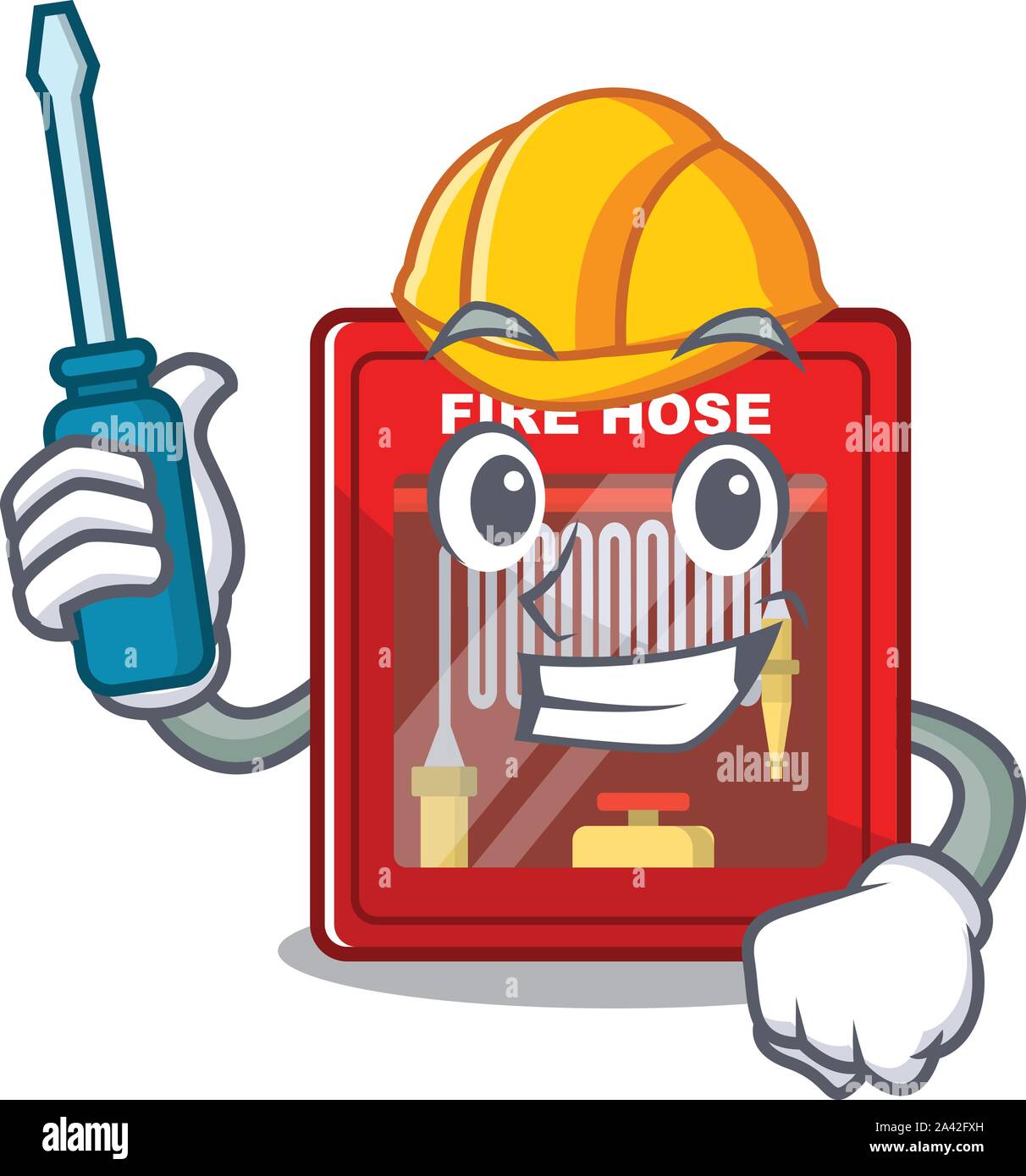 Cartoon Fire Hose