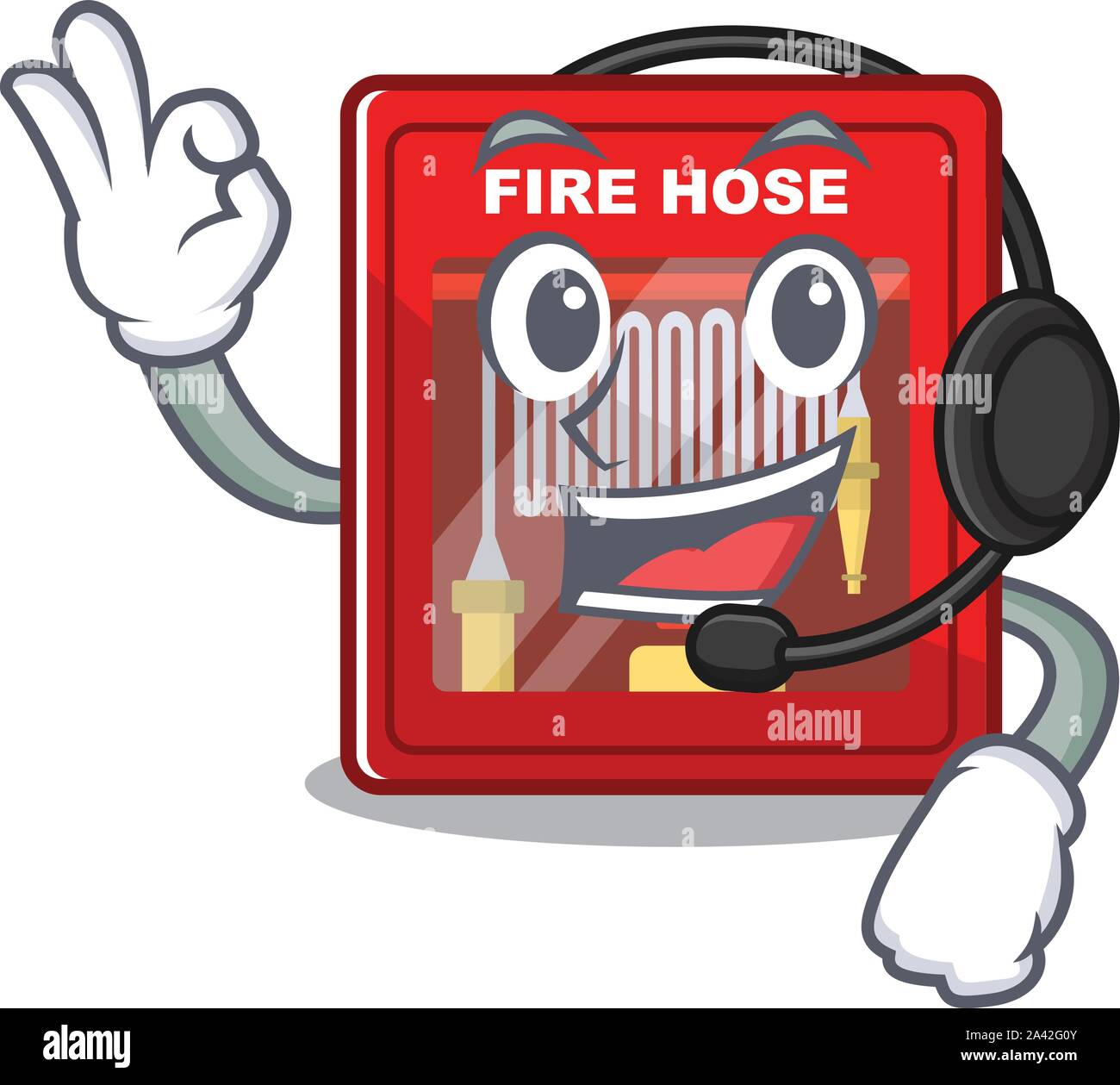 Cartoon Fire Hose