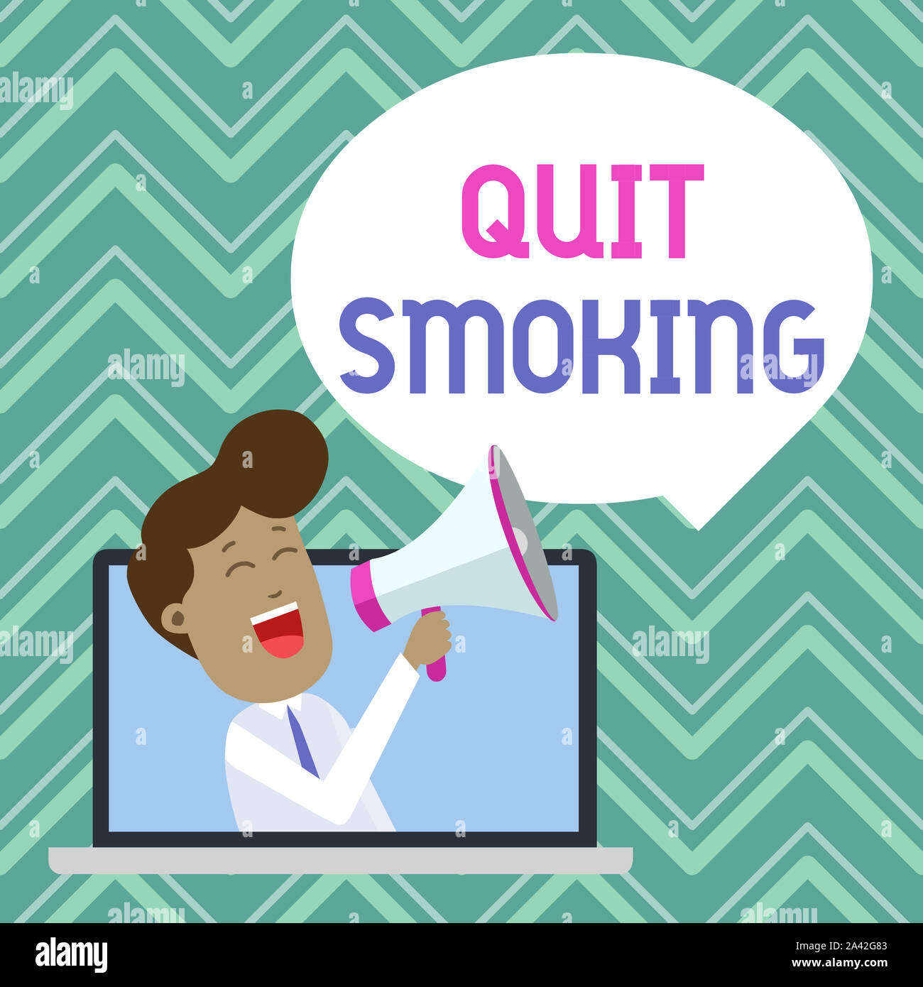 Laptop deny sign hi-res stock photography and images - Alamy