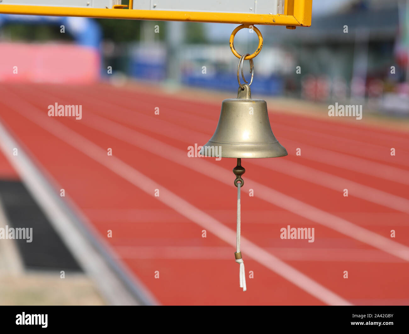 Last Lap Bell High Resolution Stock Photography and Images - Alamy