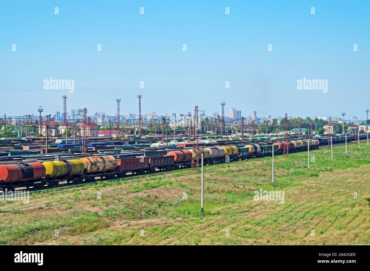 Railway sorting station hi-res stock photography and images - Alamy