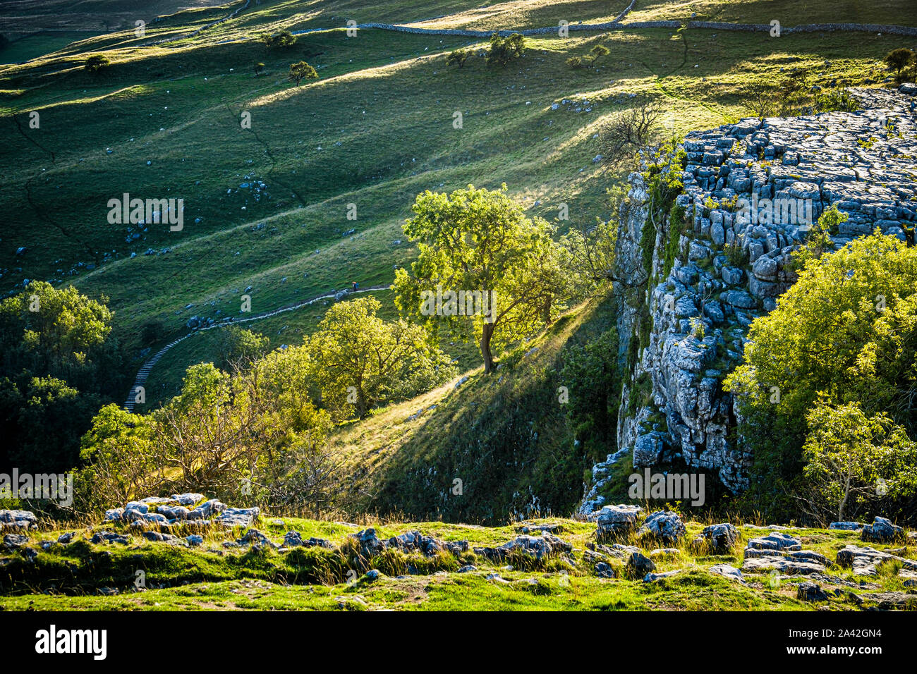 Malham cove geology hi-res stock photography and images - Alamy