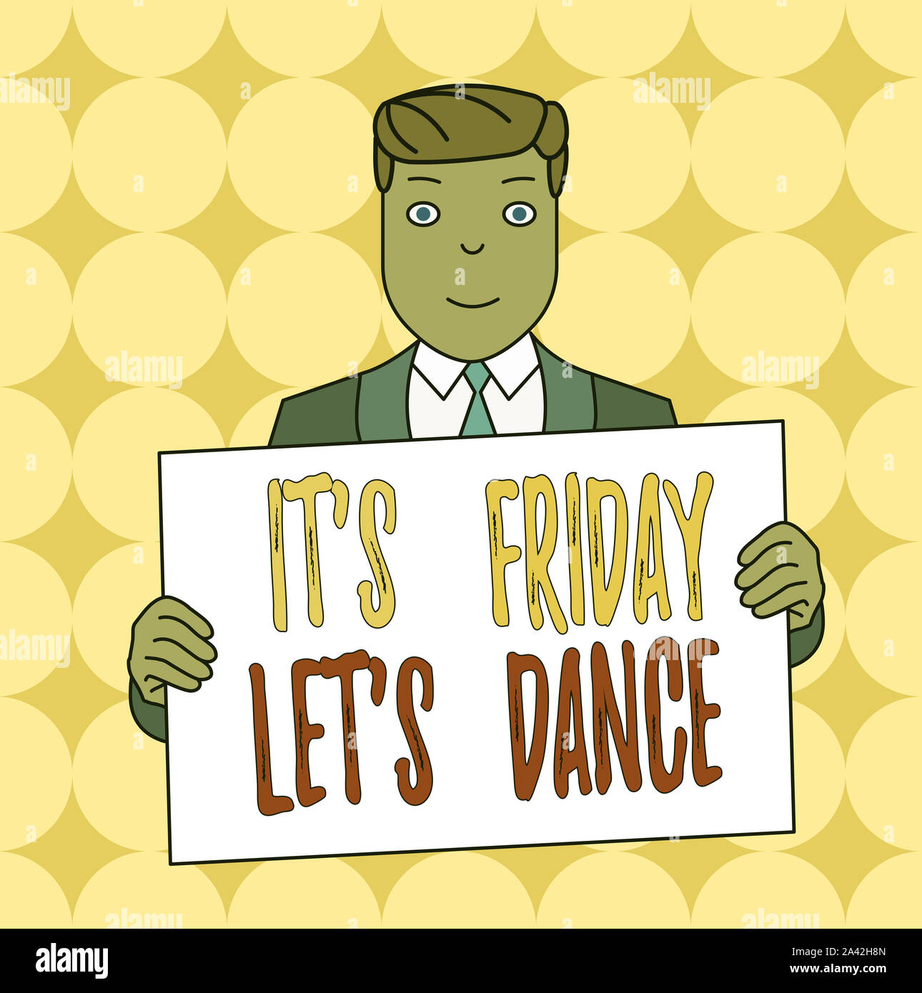 Conceptual hand writing showing It S Friday Let S Dance. Concept ...