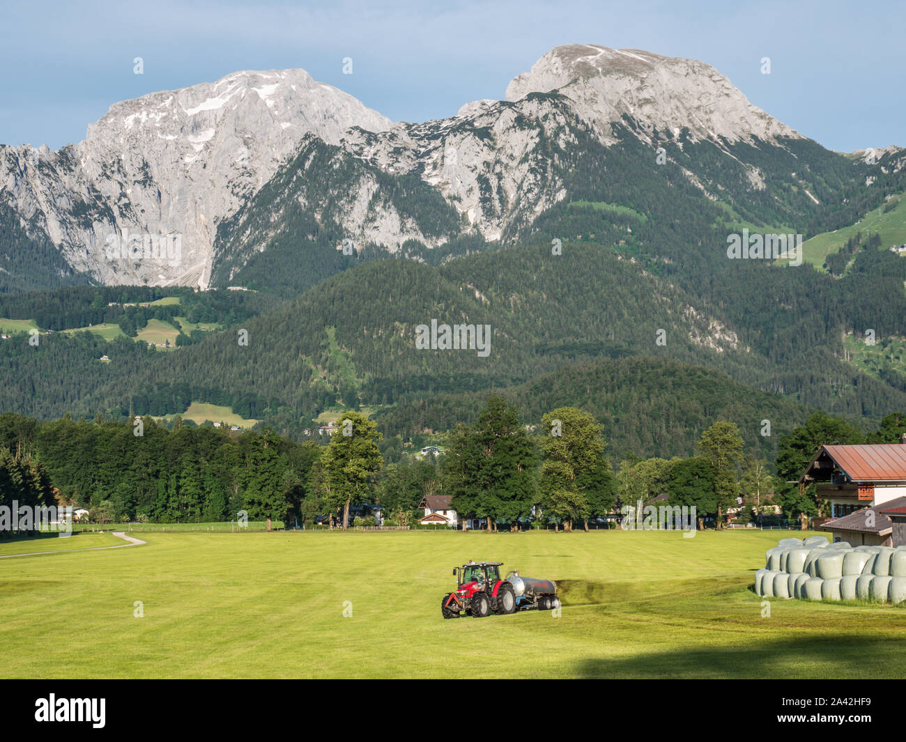 Agriculture in the mountains hi-res stock photography and images - Alamy