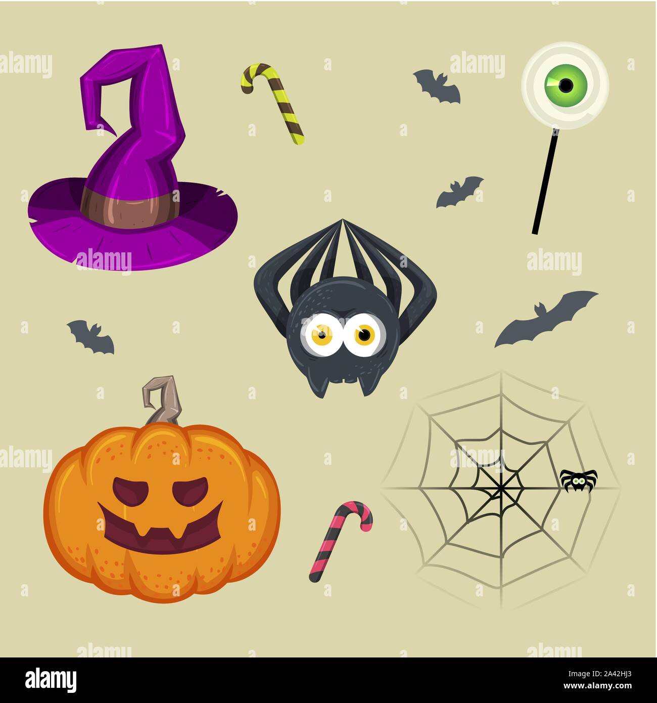 Bat friends Stock Vector Images - Alamy
