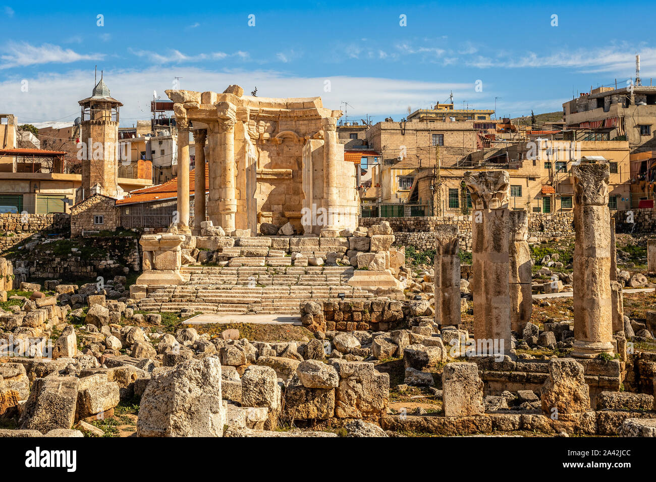 Temples of baalbek hi-res stock photography and images - Alamy