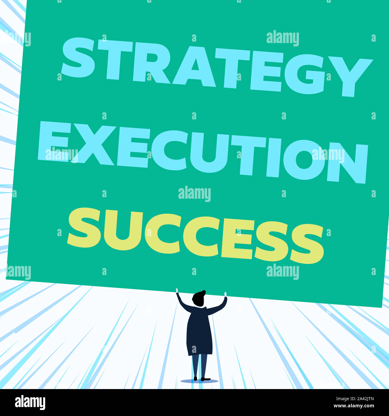 Handwriting Text Writing Strategy Execution Success Conceptual Photo Putting Plan Or List And