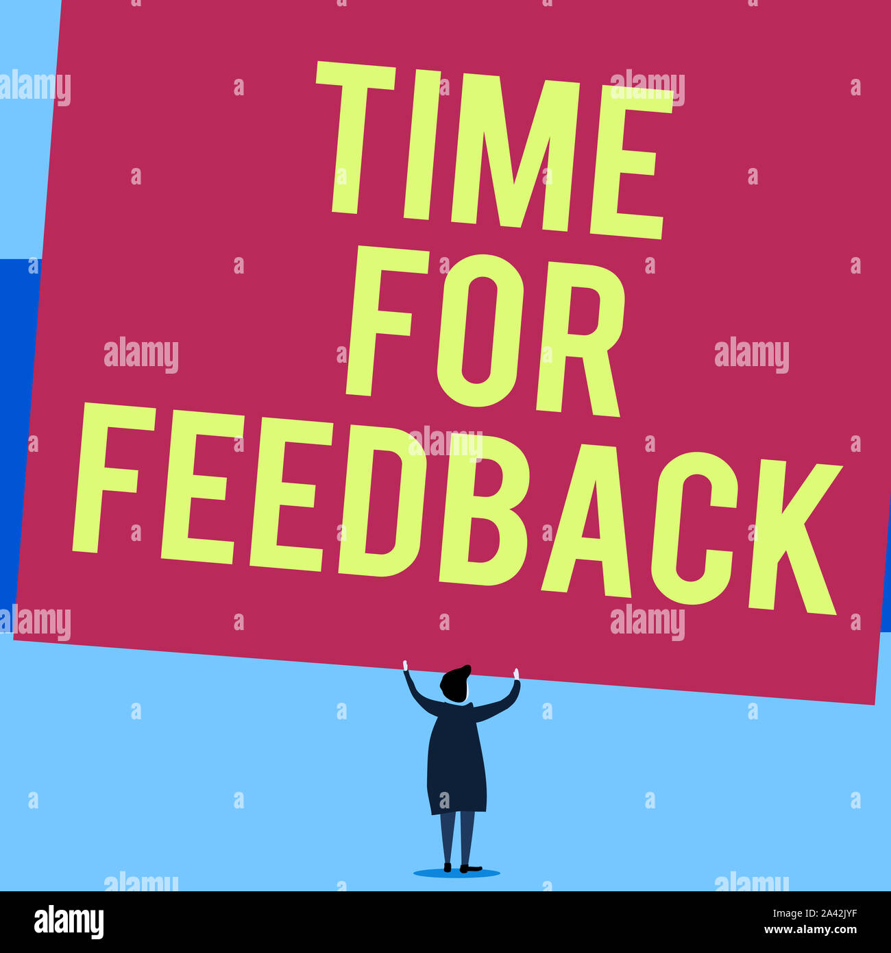 Writing note showing Time For Feedback. Business concept for ...