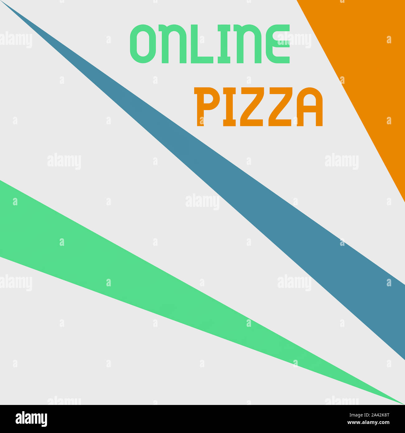 Word writing text Online Pizza. Business photo showcasing fast delivery ...