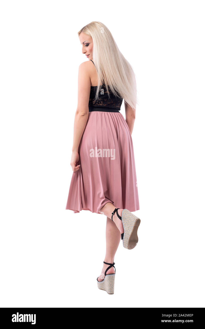 Female model posing classic Cut Out Stock Images & Pictures - Alamy