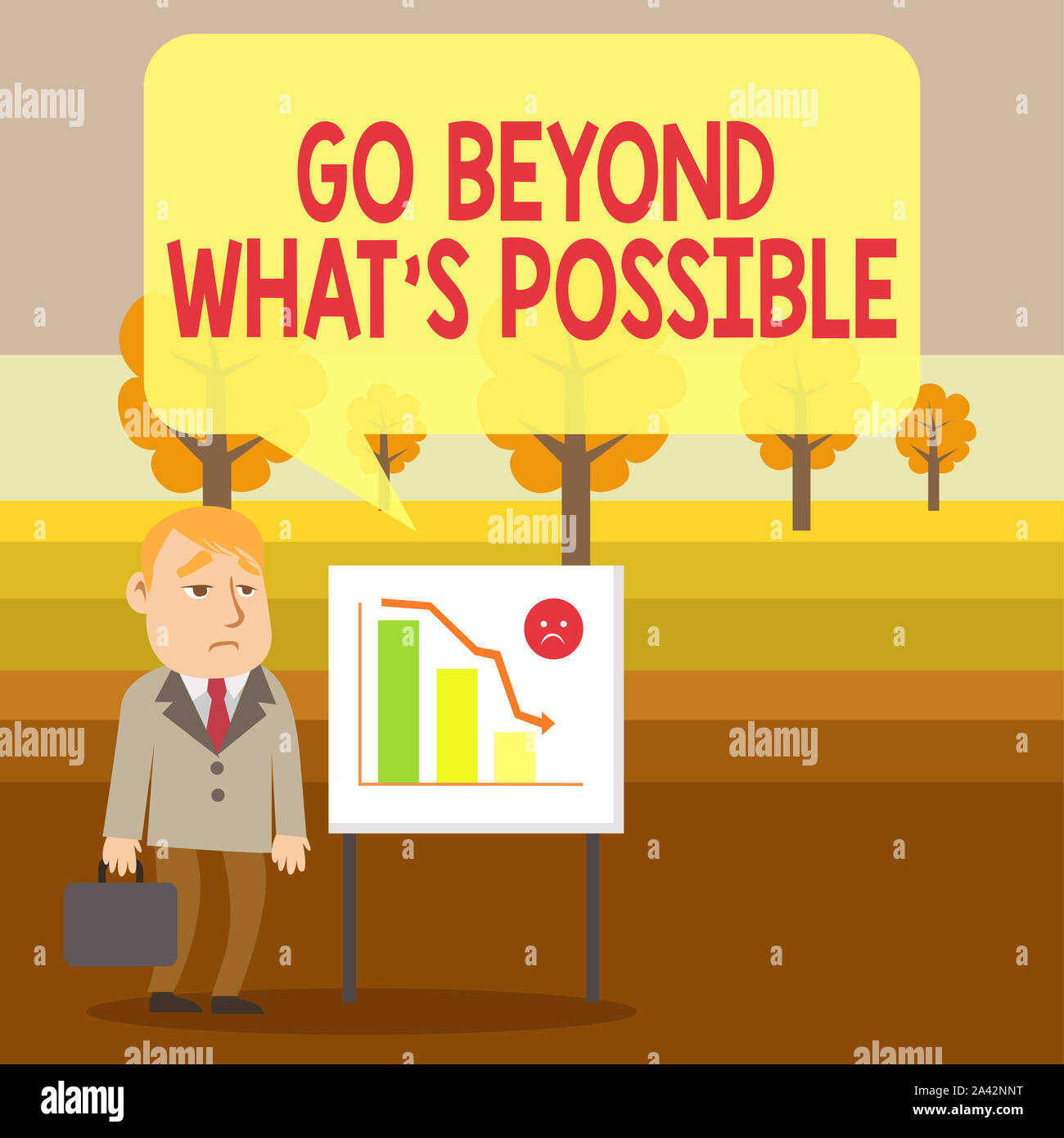 Conceptual hand writing showing Go Beyond What S Possible. Concept ...