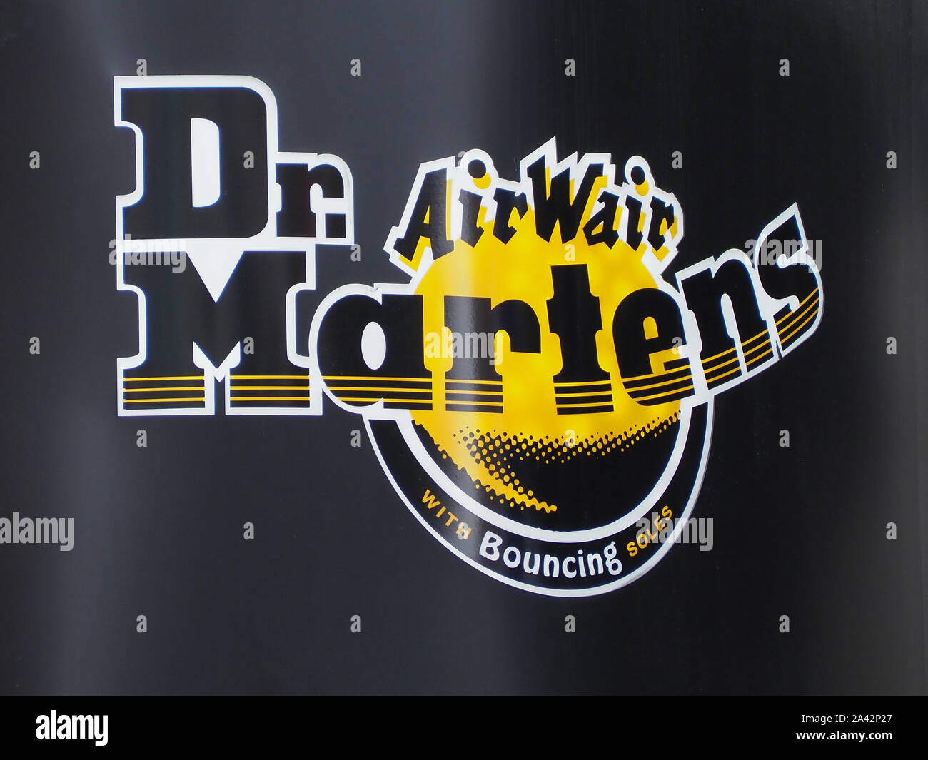 Dr martens logo hi-res stock photography and images - Alamy