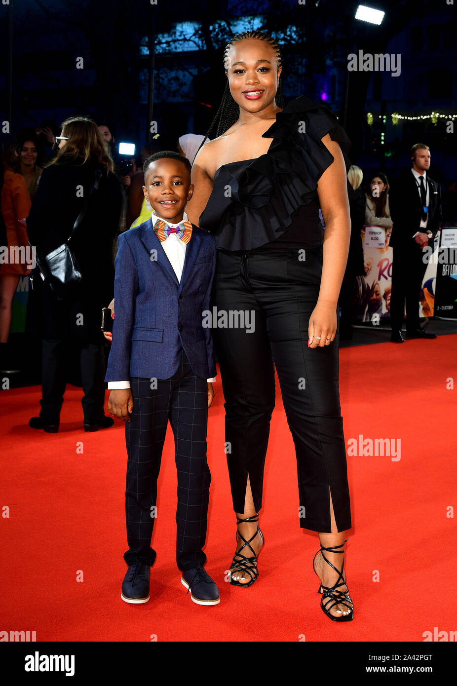 Bukky Bakray attending the Rocks Premiere as part of the BFI London ...
