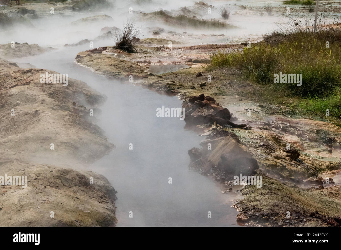 Natural volcanic hot springs. Bulgaria Stock Photo - Alamy