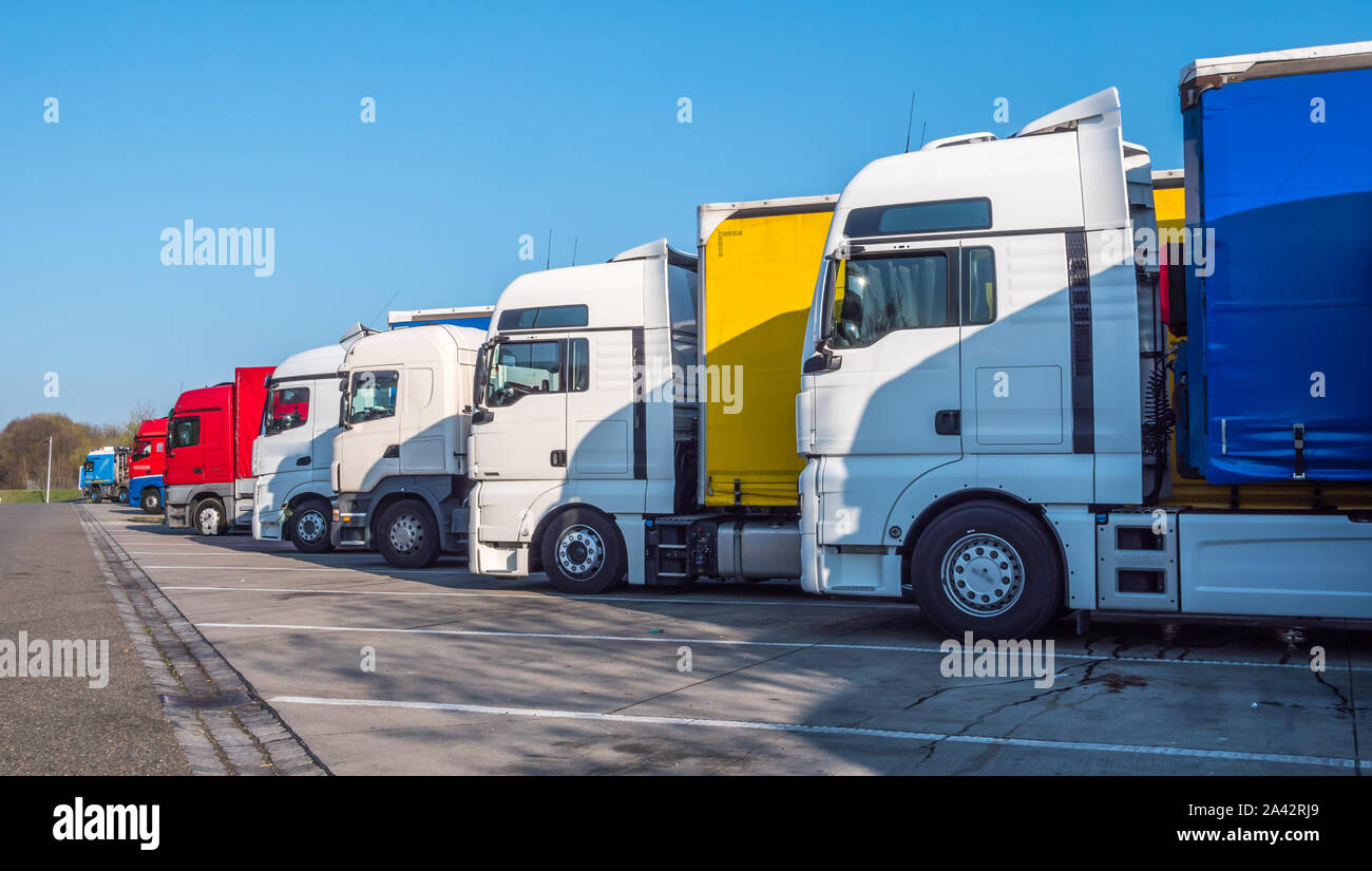 German highway rest area germany hi-res stock photography and images ...