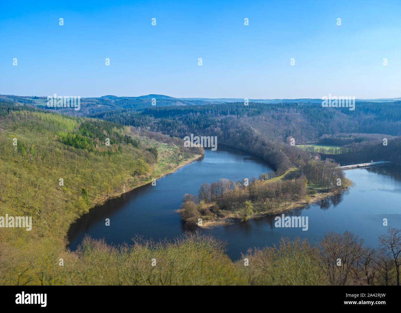 Saale scenery thuringia hi-res stock photography and images - Alamy