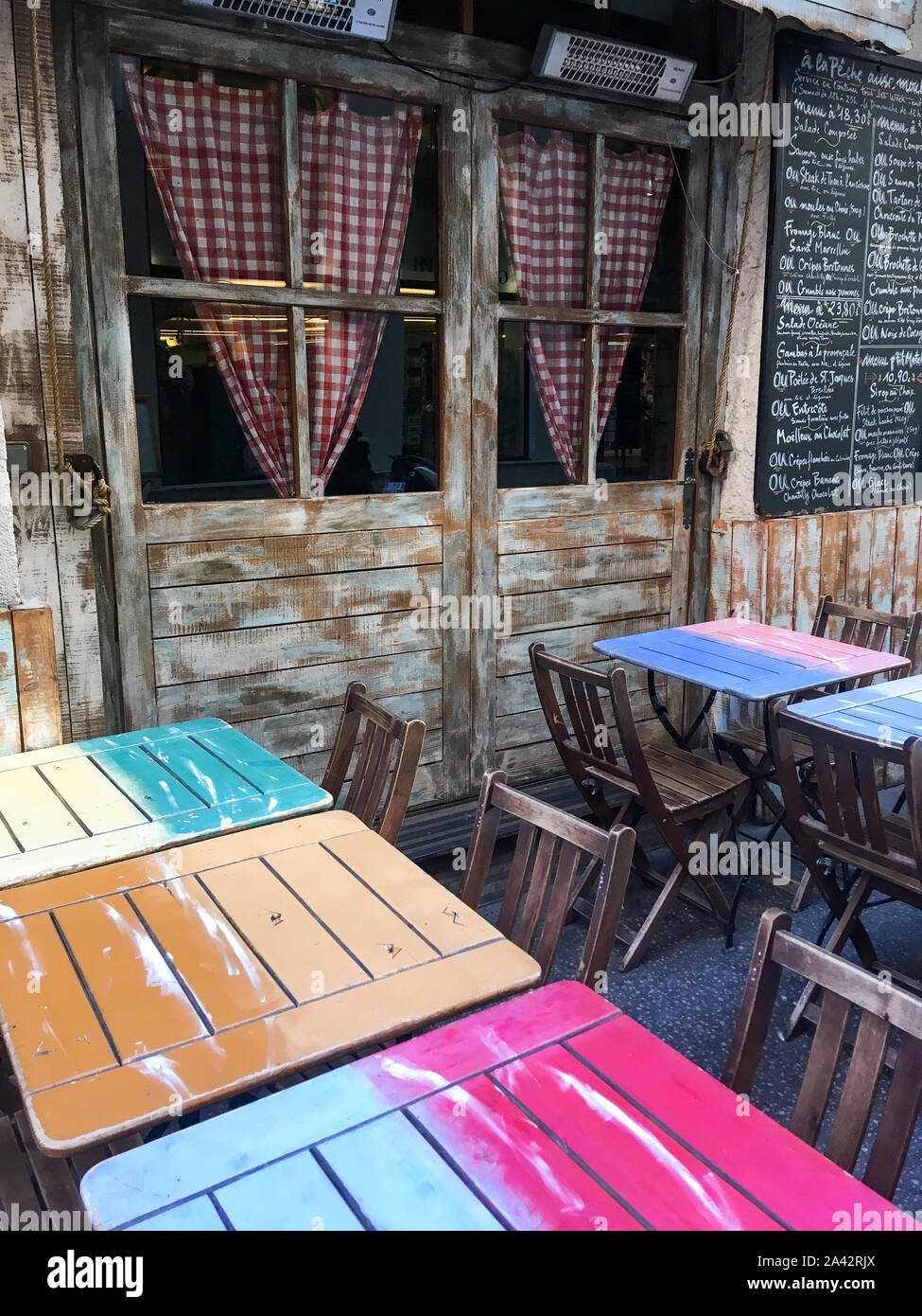 Fish restaurant, Lyon, France Stock Photo - Alamy