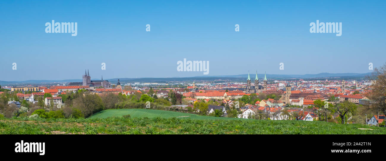 Panorama cityscape of Bamberg in Germany Stock Photo - Alamy