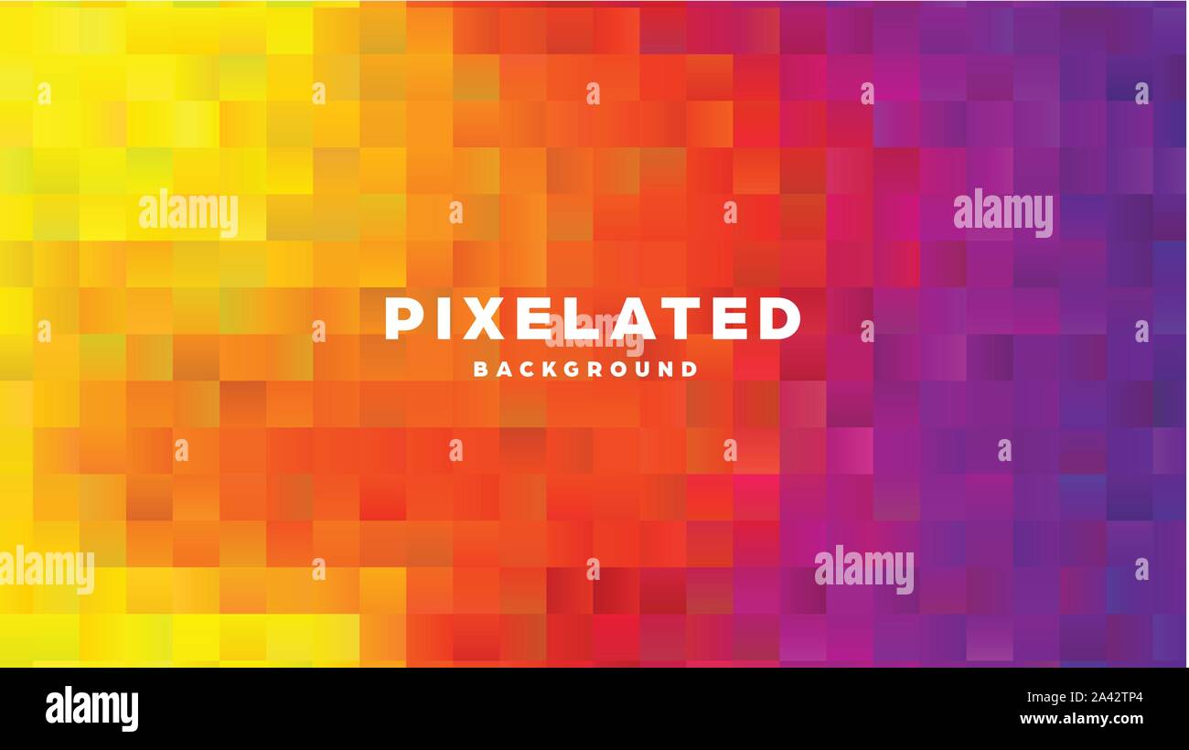 Polygonal abstract background with squares. Colorful gradient design ...