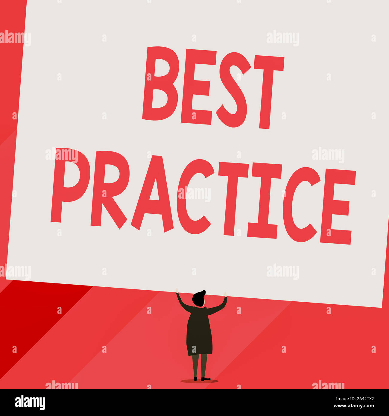 Conceptual hand writing showing Best Practice. Concept meaning Method ...