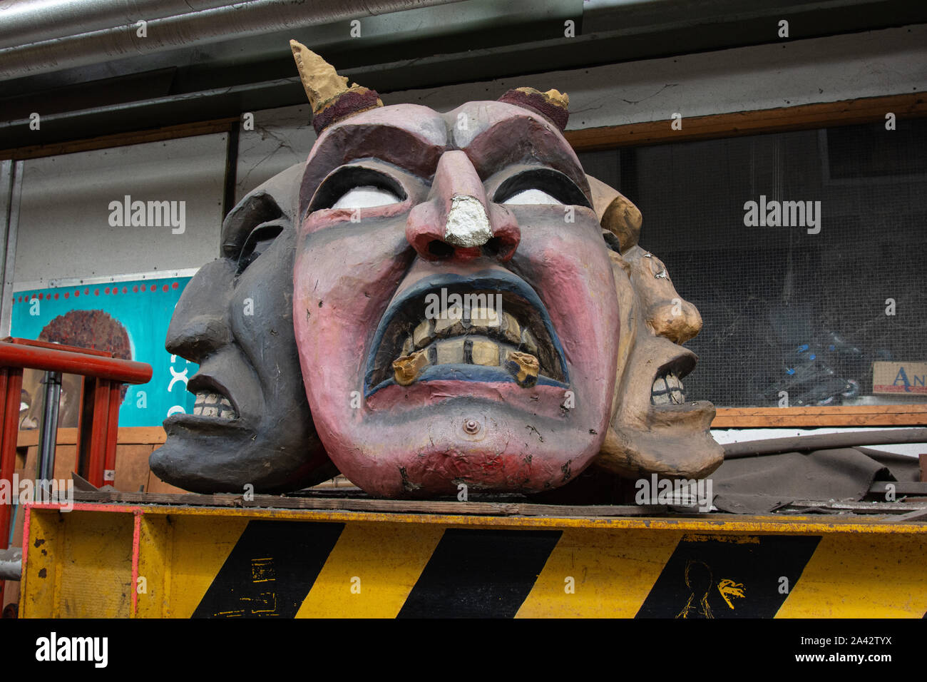 Demon headed hi-res stock photography and images - Alamy