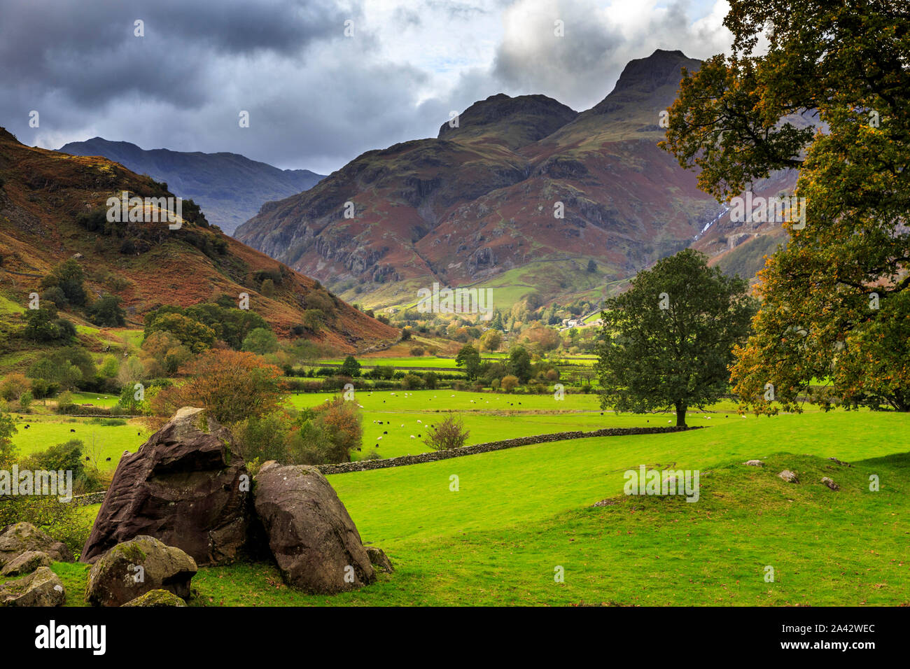 Scenic langdale hi-res stock photography and images - Alamy