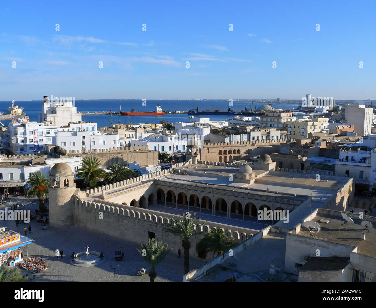 Great Mosque, Grande Mosquée de Sousse, Sousse or Soussa, Tunisia ...
