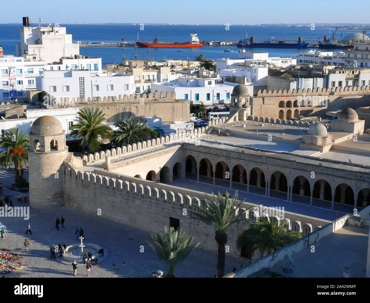 Great Mosque, Grande Mosquée de Sousse, Sousse or Soussa, Tunisia ...