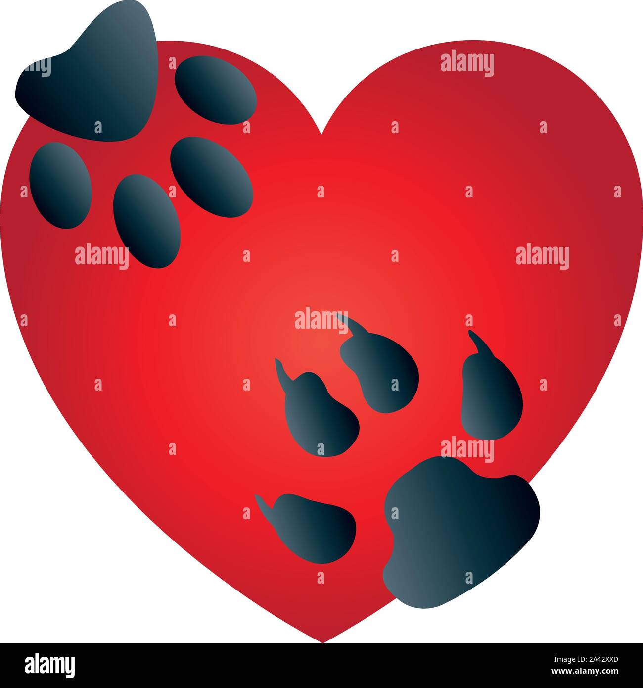 Cat dog lovers Stock Vector Images - Alamy