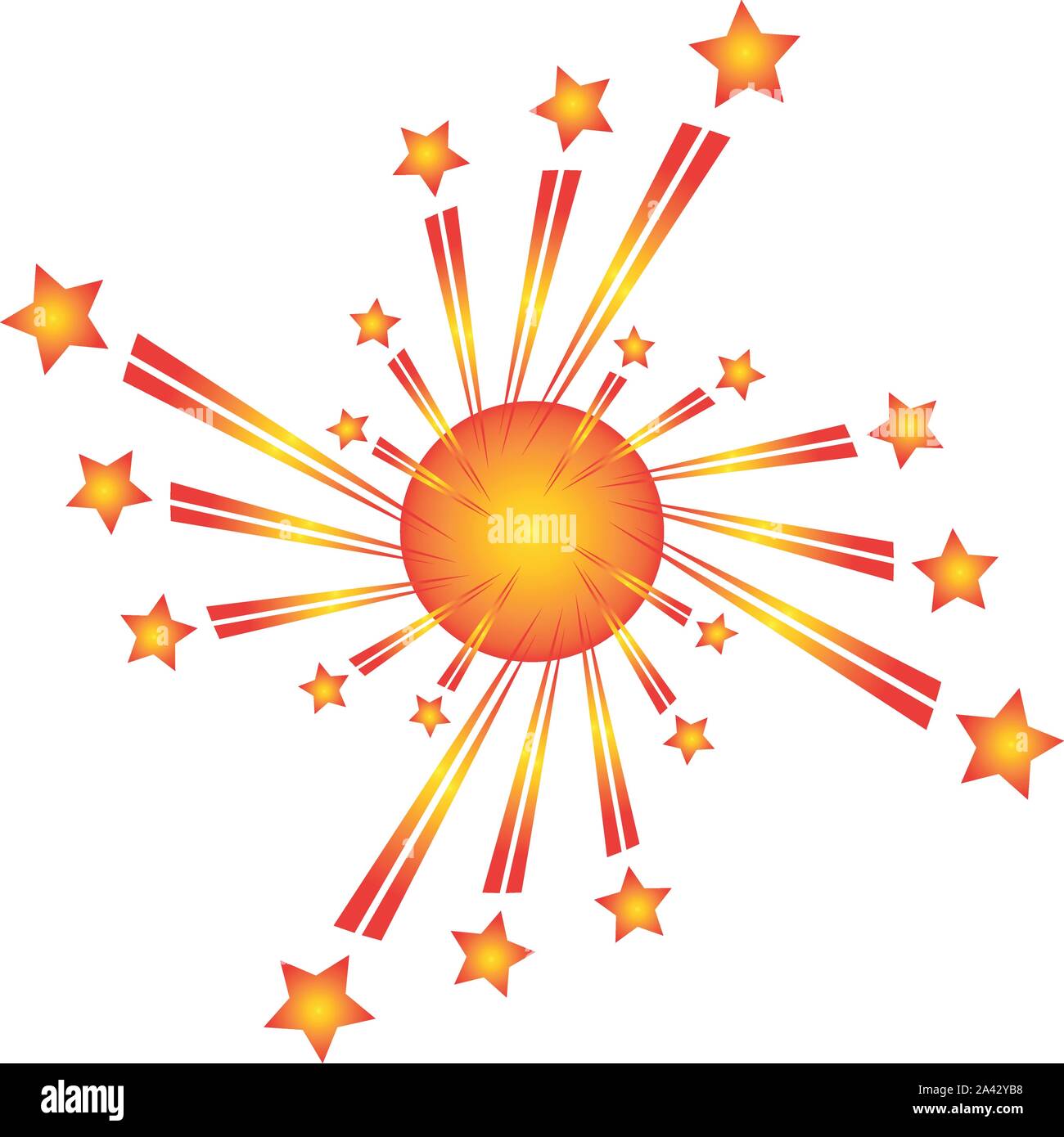 Firework, explosion, background, vector, logo Stock Vector Image & Art ...