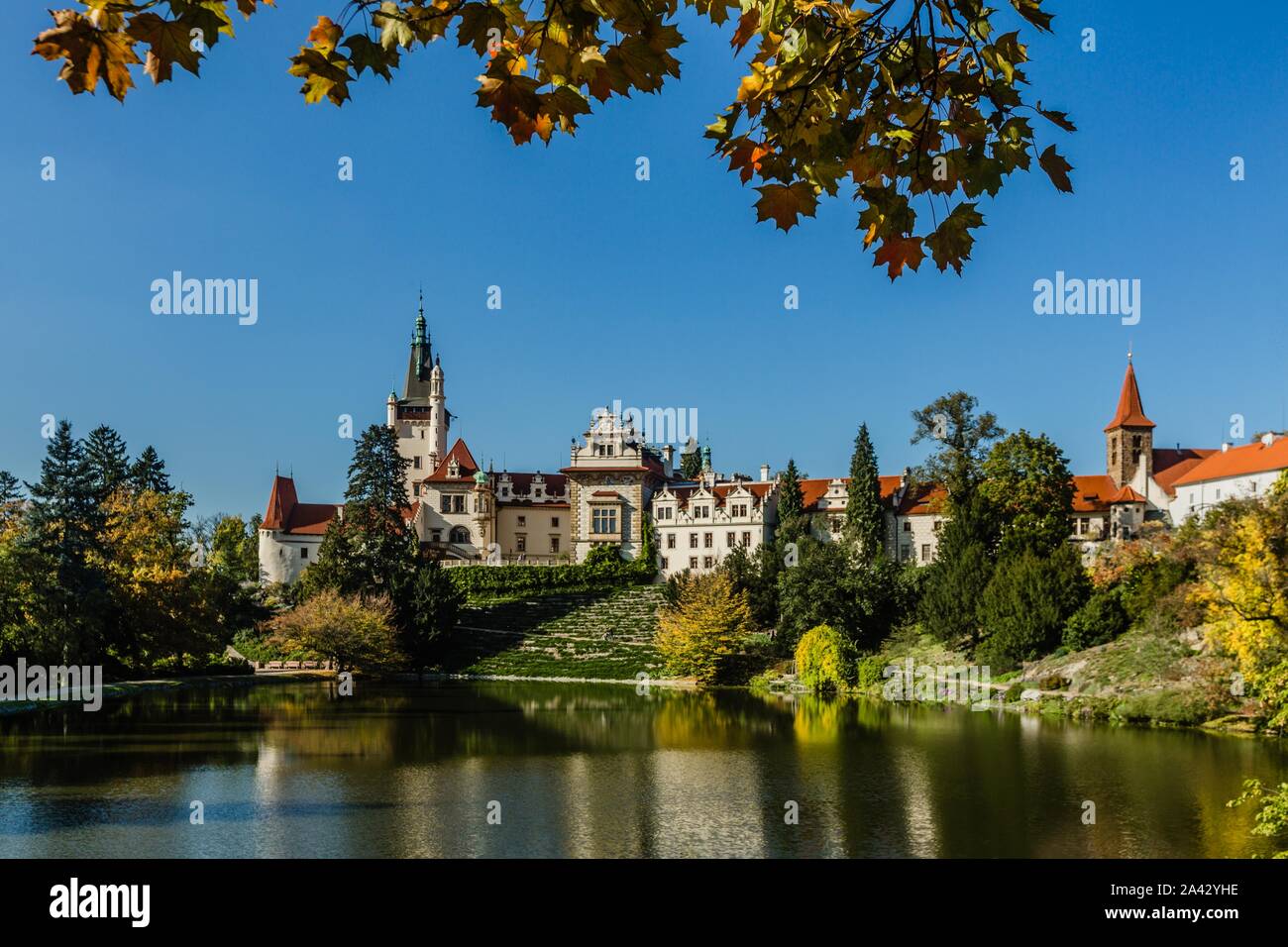 Reflection of scenic season hi-res stock photography and images - Alamy