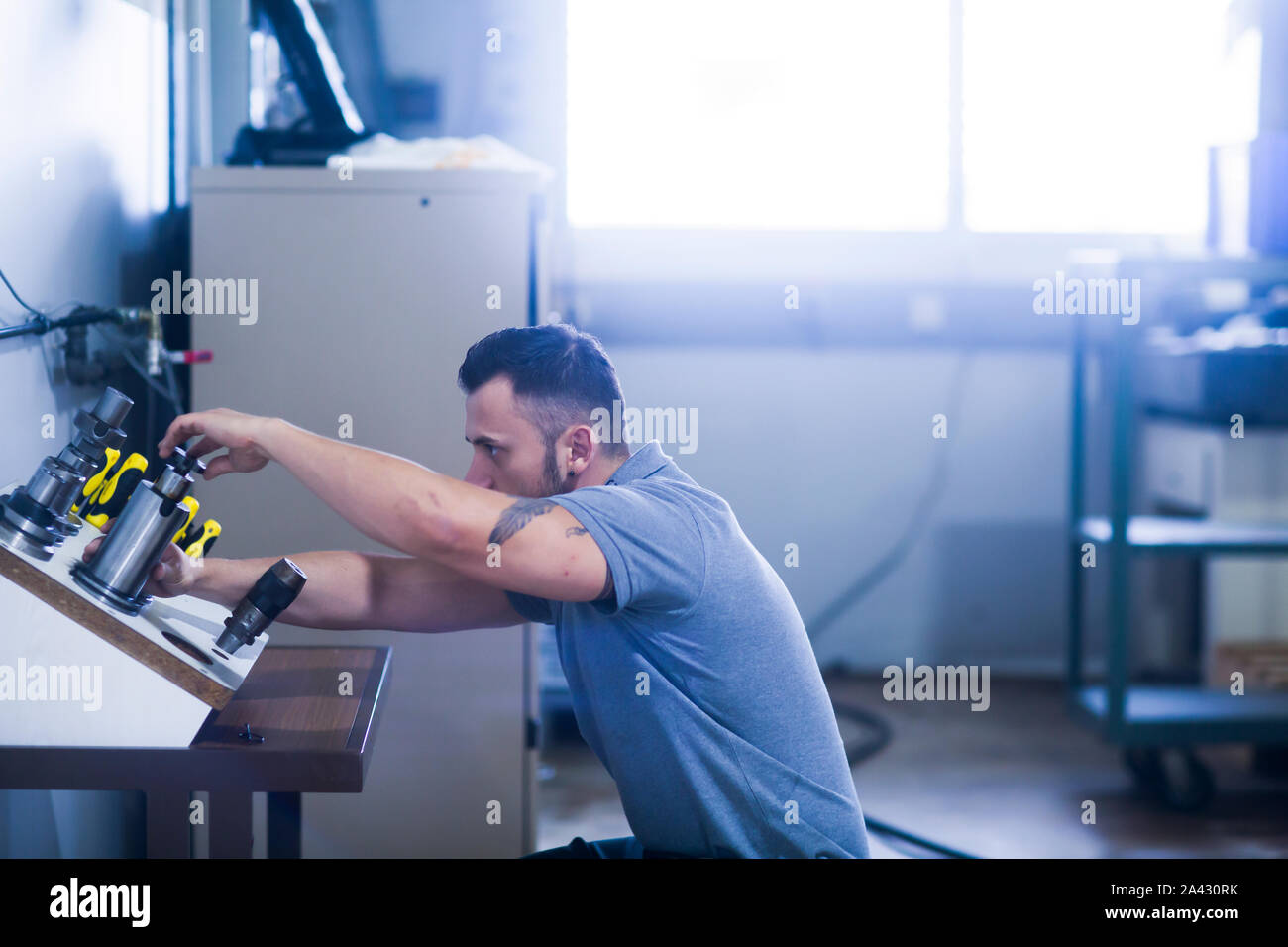 Grinding room hi-res stock photography and images - Alamy