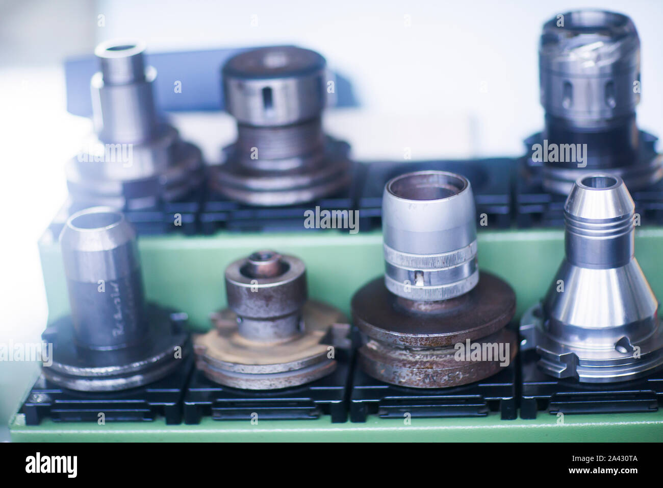 tools in grinding shop working Stock Photo - Alamy