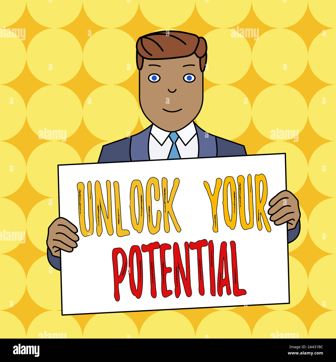 Conceptual hand writing showing Unlock Your Potential. Concept meaning ...