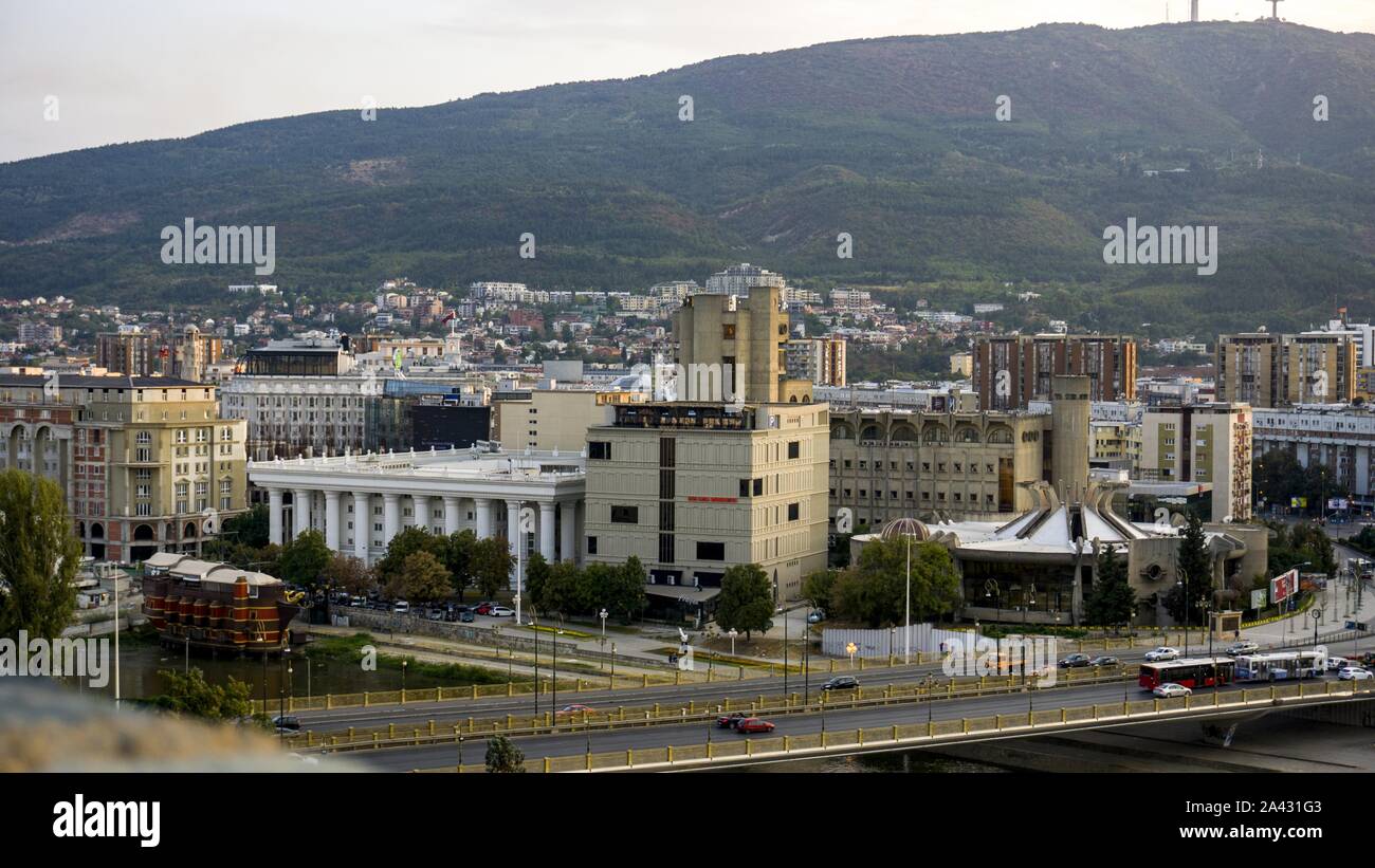 View of skopje hi-res stock photography and images - Alamy