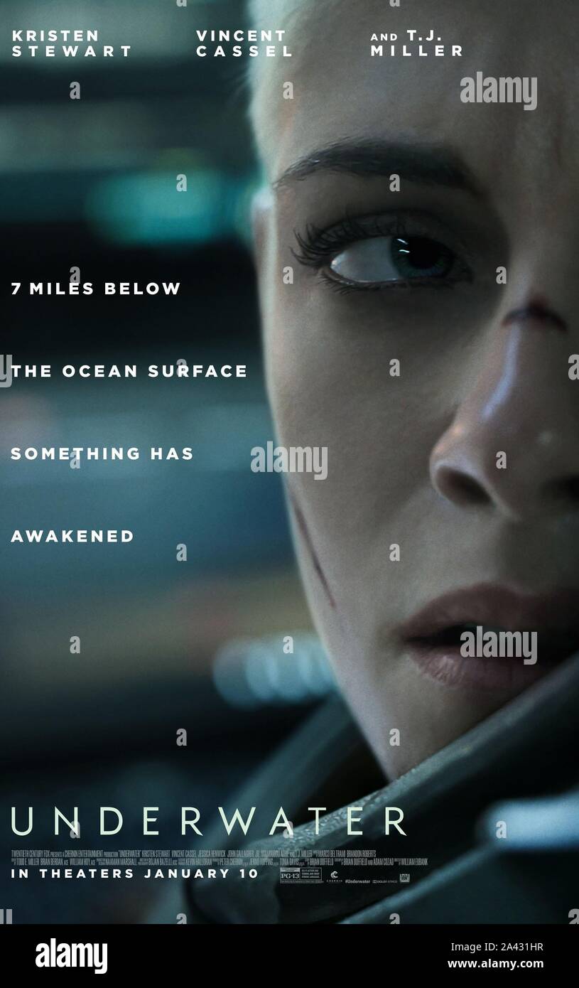 Kristen Stewart In Underwater 2020 Directed By William Eubank