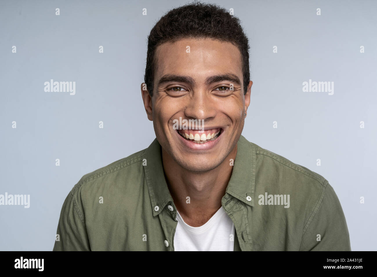Dimples cheeks hi-res stock photography and images - Alamy
