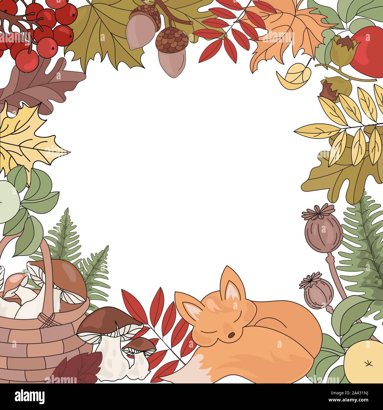 Forest Border Design