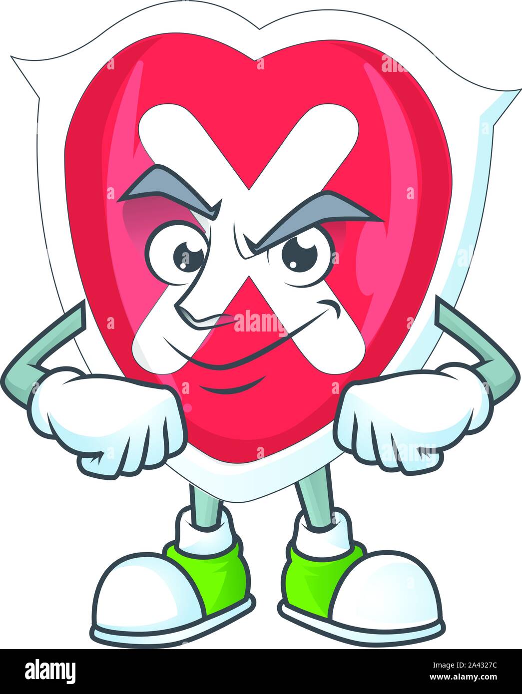 Cross smiley Cut Out Stock Images & Pictures - Alamy