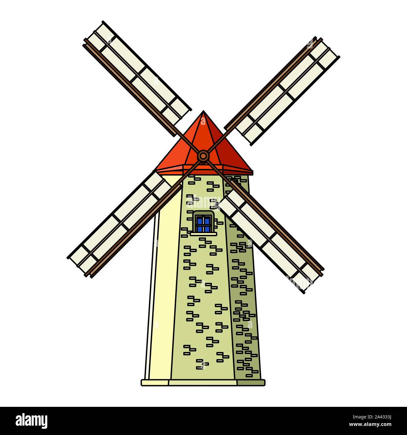 farm windmill icon image Stock Vector Image & Art - Alamy
