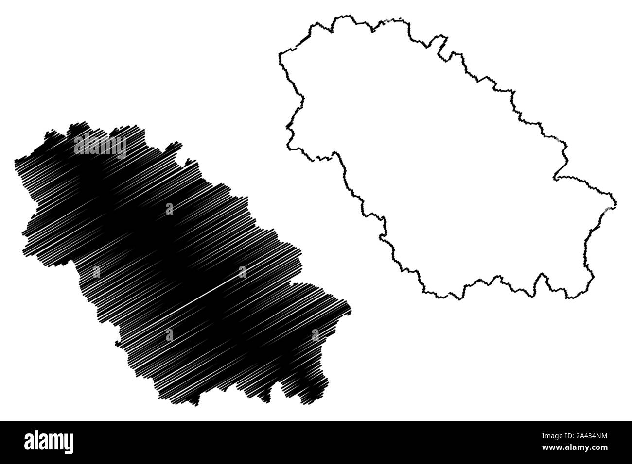 Pernik Province (Republic of Bulgaria, Provinces of Bulgaria) map ...