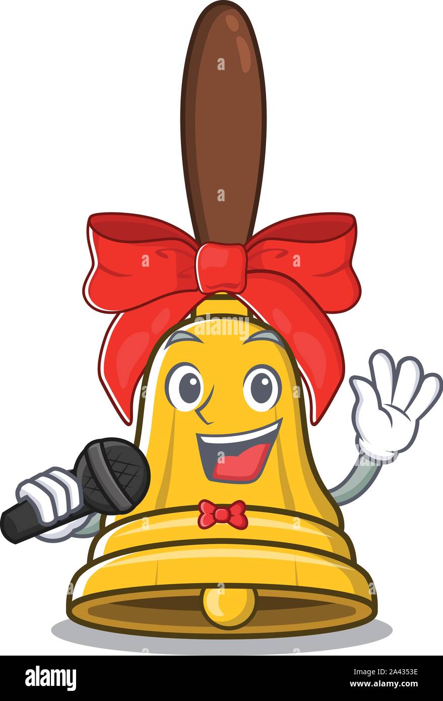 Singing ringing Stock Vector Images - Alamy