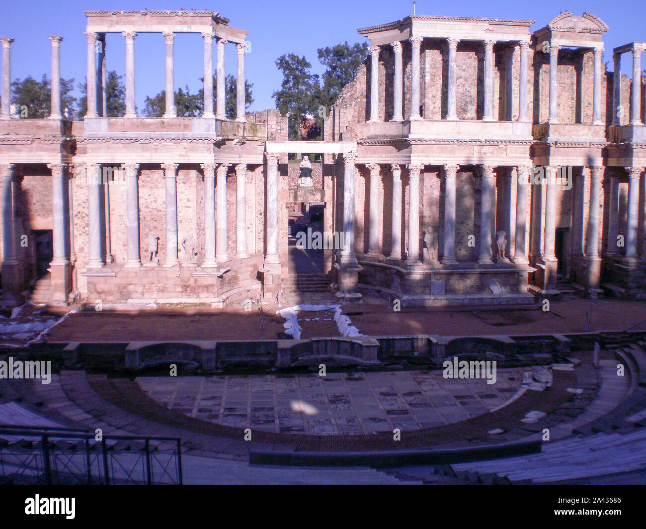 Statue in roman theatre merida hi-res stock photography and images - Alamy
