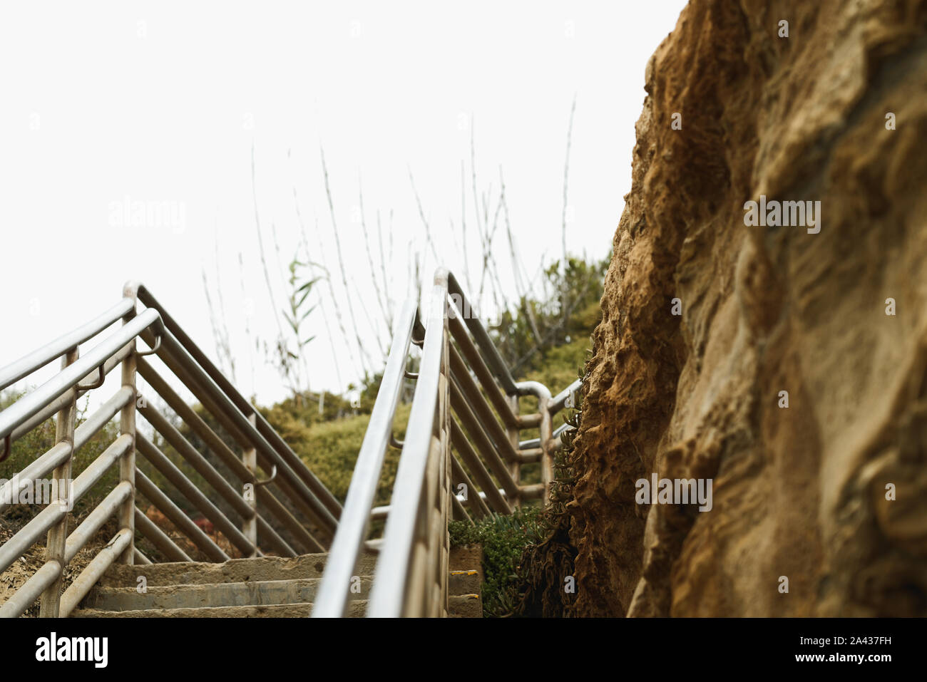 Beach stair at Sunset Cliffs Natural Park, San Diego. Great place to ...