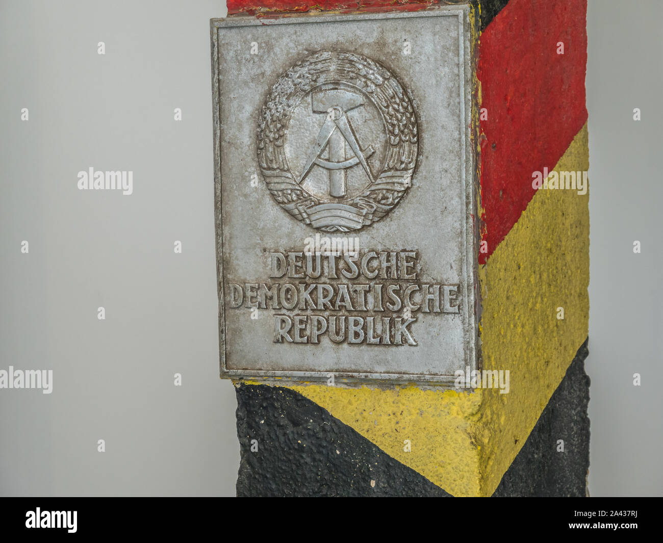 symbol German Democratic Republic DDR Stock Photo - Alamy