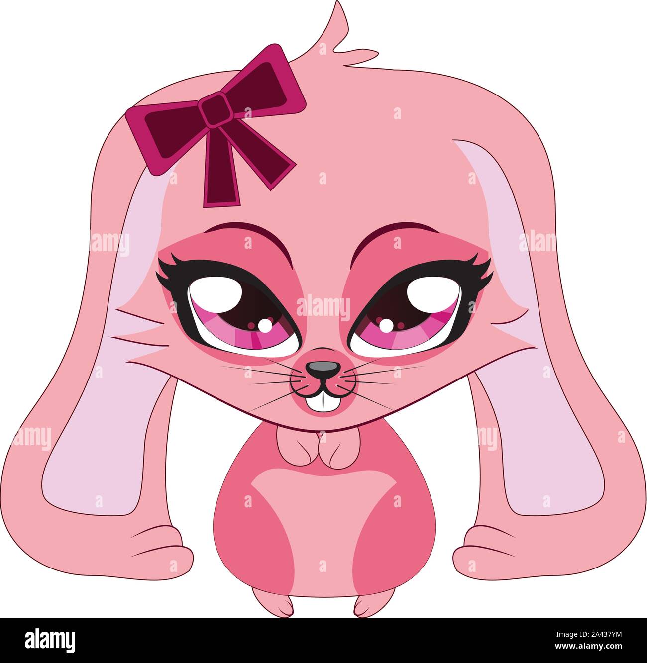 Rabbit showing Cut Out Stock Images & Pictures - Alamy