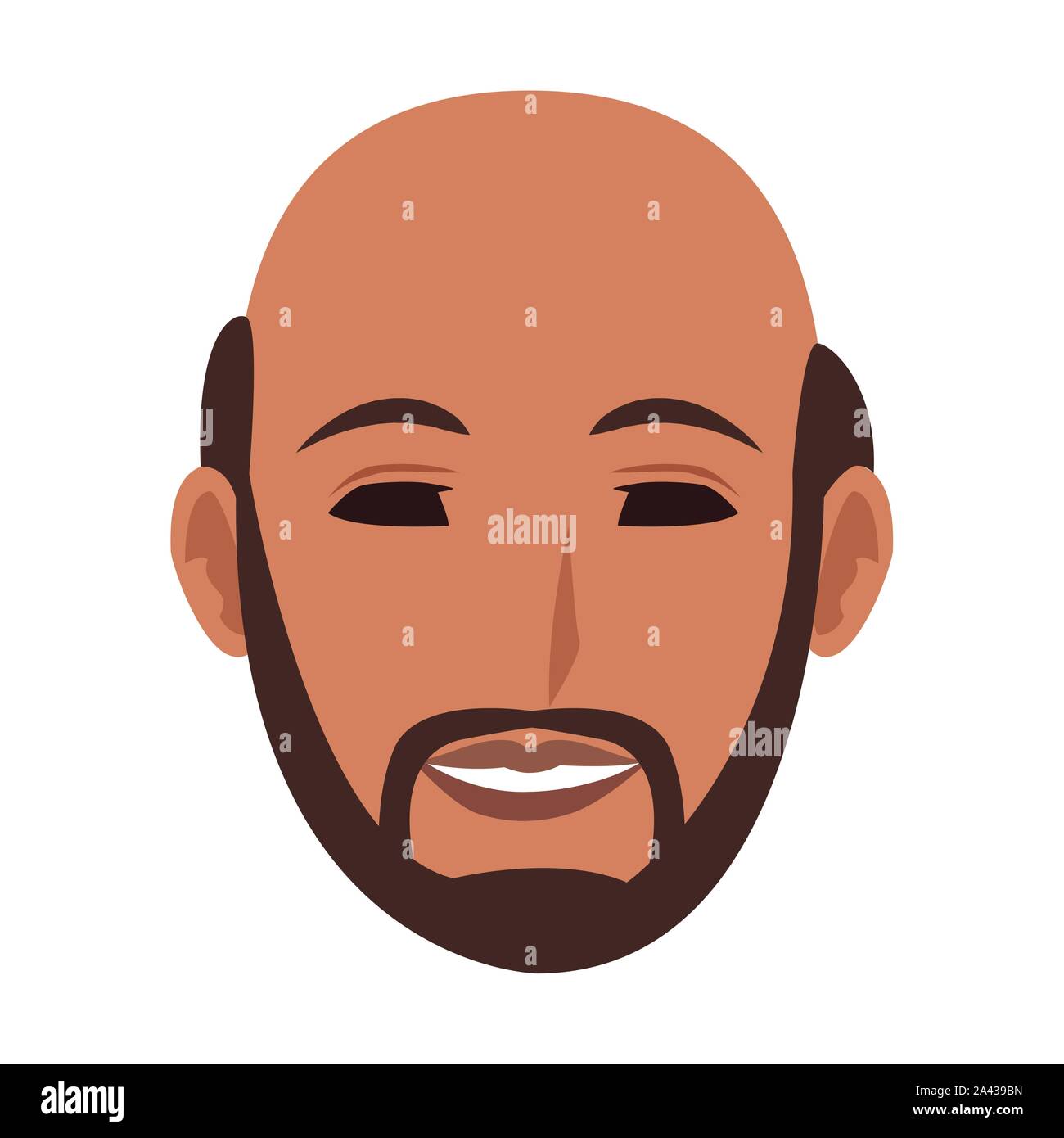 Drawing avatar face man beard Stock Vector Images - Alamy