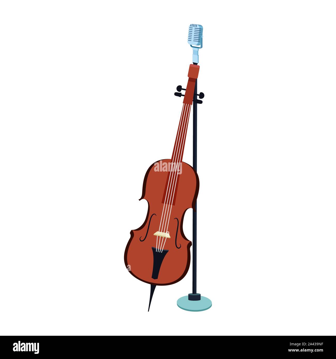 Classical musical instruments close Stock Vector Images - Alamy