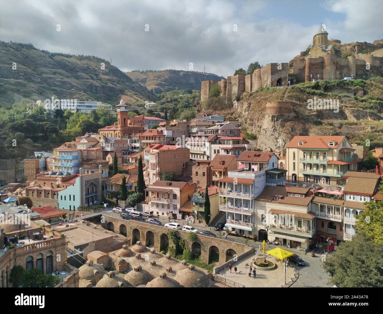 City view historical center tbilisi hi-res stock photography and images ...