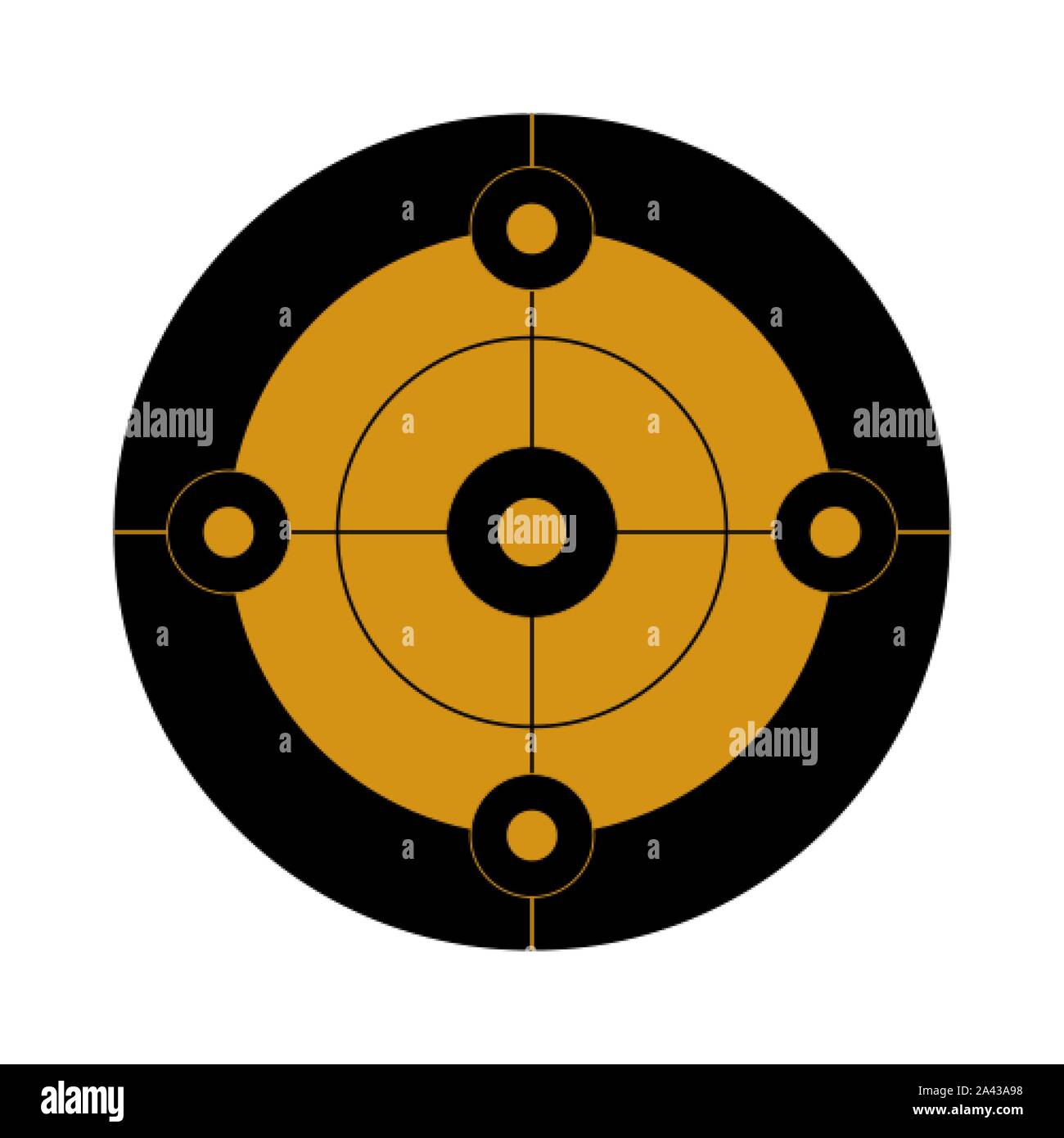 Gun training range Stock Vector Images - Alamy